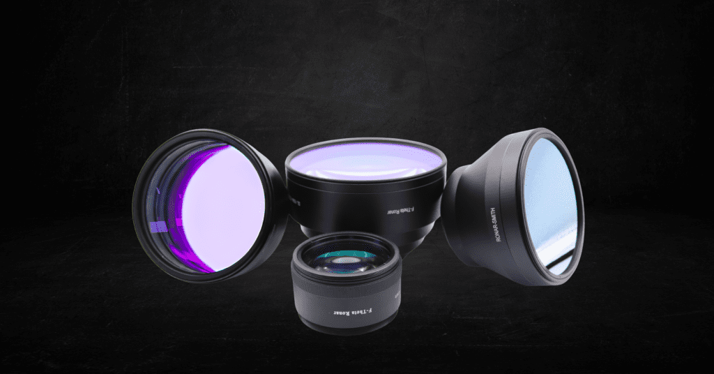 F-theta Lenses: Distortion Correction in Laser Processing